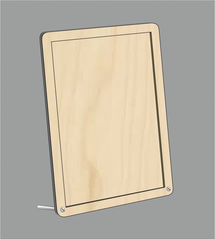 Angled Sign Holder - Portrait